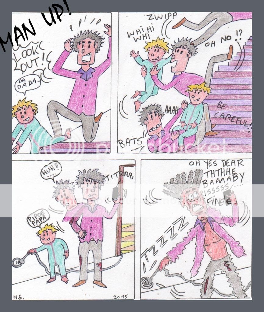 MAN UP! – The baby is fine! | Hugo Smits